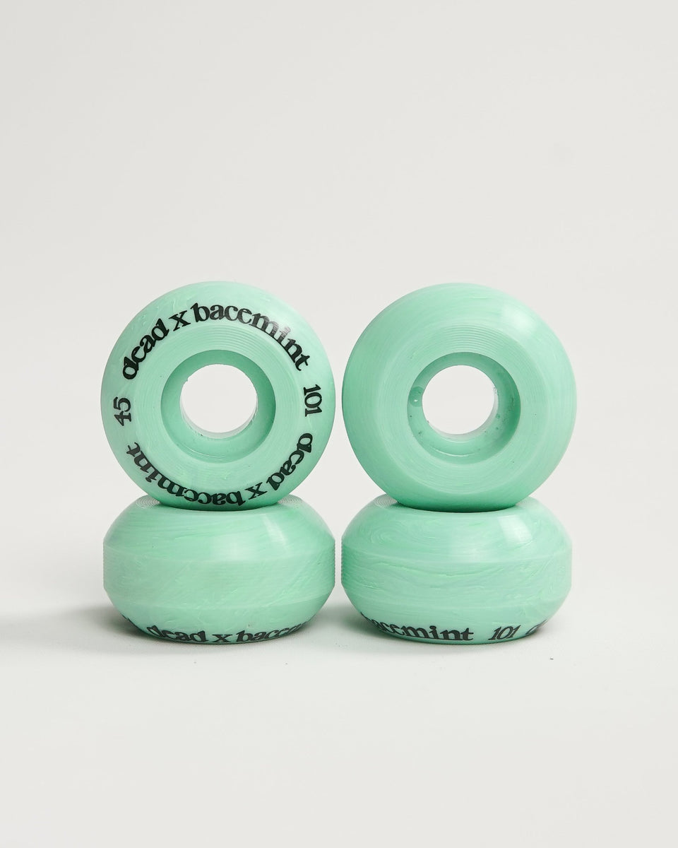 Dead Wheels - 45mm/100a - Bacemint – Shred City Skates
