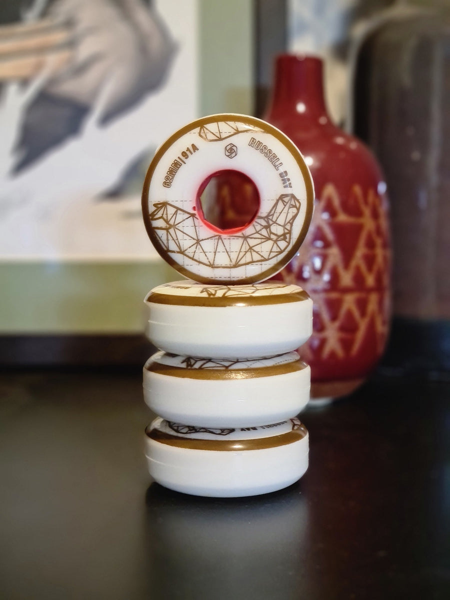 Red Eye Wheels - 62mm/91a - Russel Day Wheels (V2.5) – Shred City Skates